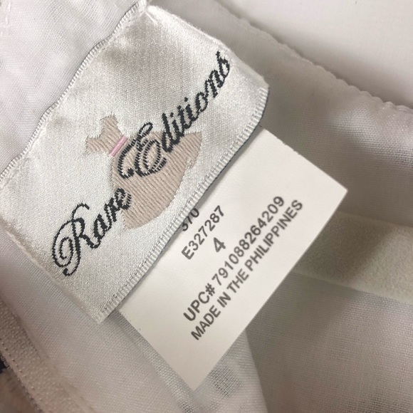 Rare Editions | Dresses | Nwt Rare Editions Daisy Floral White Lace ...